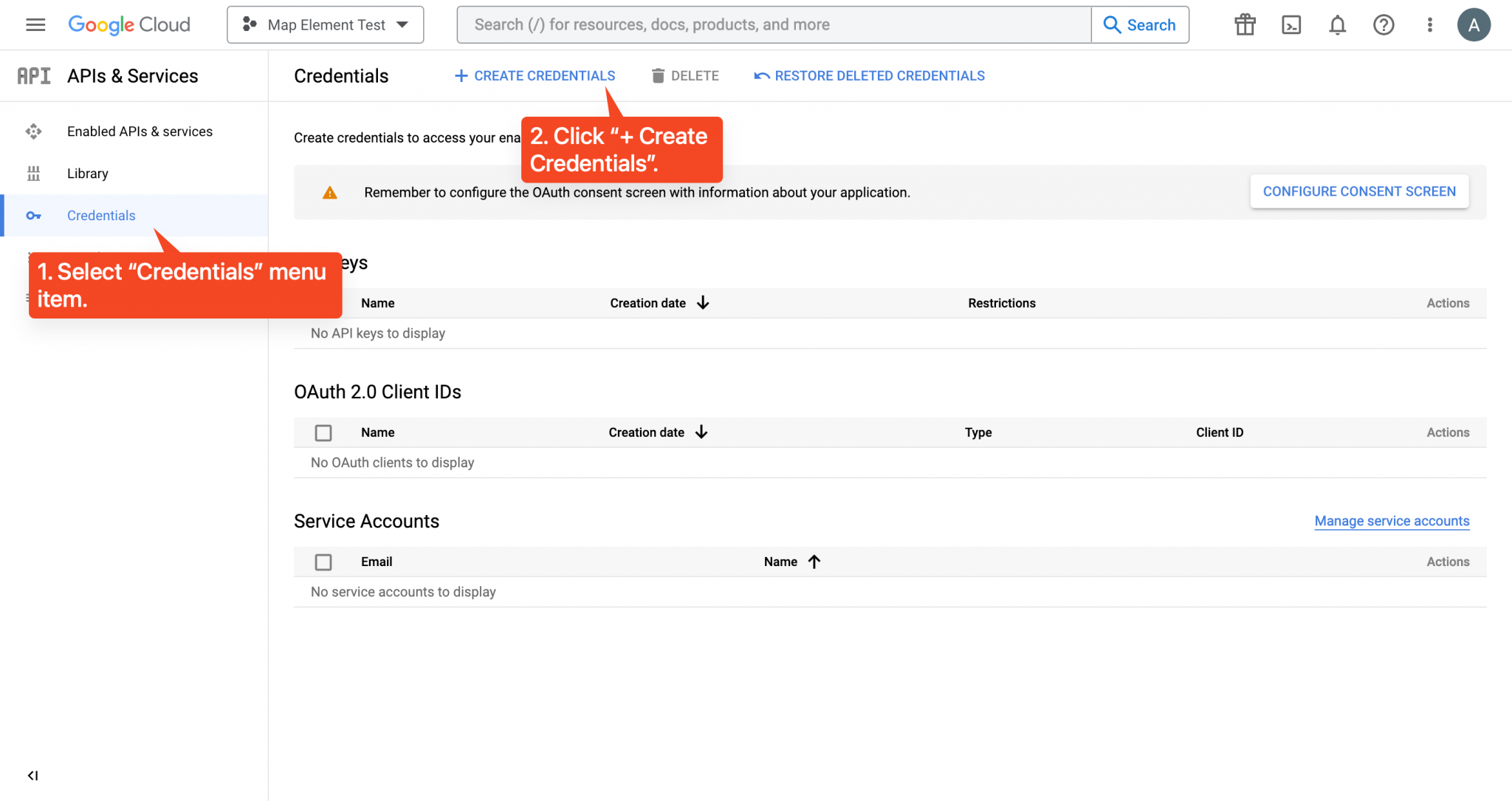 Getting Started With The Map Element - Appli